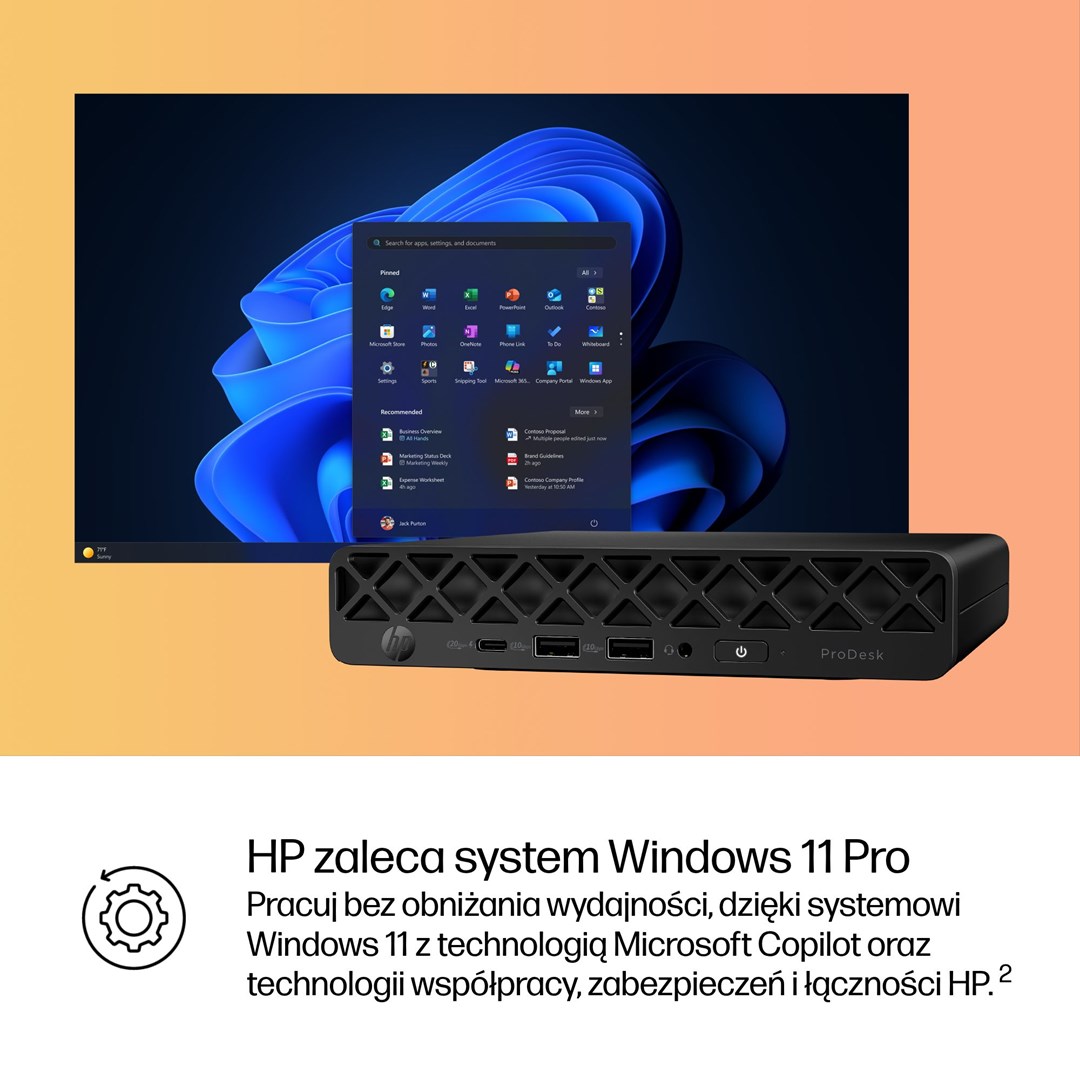 HP ProDesk 4 G1i AI PC Intel Core Ultra 7 265T 16 GB DDR5-SDRAM 1 TB ...
